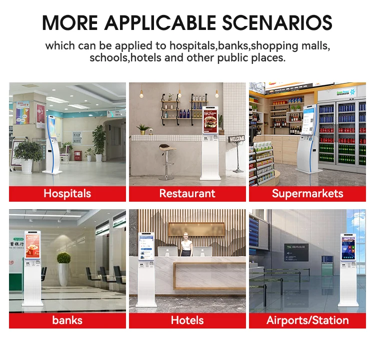 23.6 Curved Touch Self-Service Machine - Versatile & Reliable