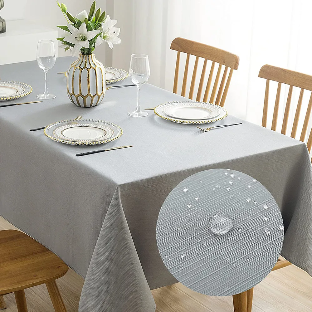 Liso Decorative Wedding Tablecloths Nordic Crochet Polyester Fabric ...