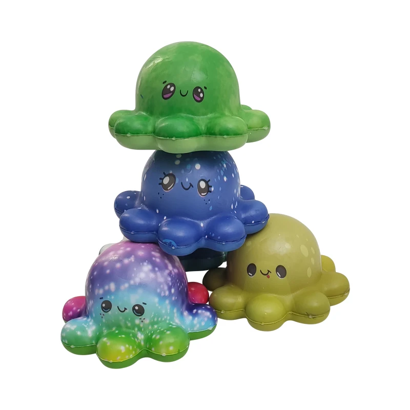 Wholesale Stress Relief Octopuses Toy Squeeze Slow Rising Pu Foam Toys ...