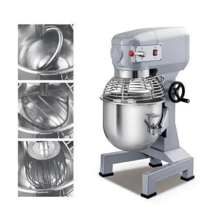 Kitchen 20l 5kg Planetary Cake/egg/cream/dough Mixer Machine Stainless ...
