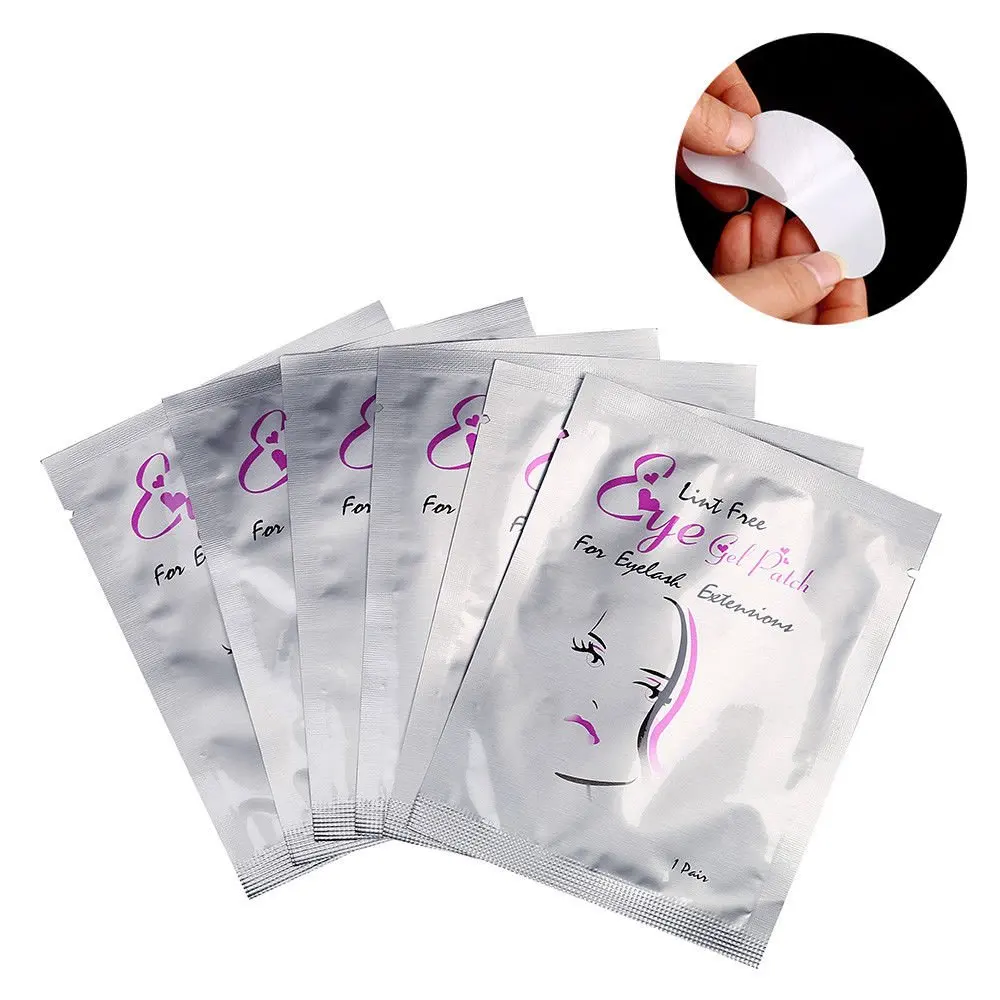 50pairs/pack Hydrating Eye Tip Stickers Wraps Eye Care Pad New Paper ...