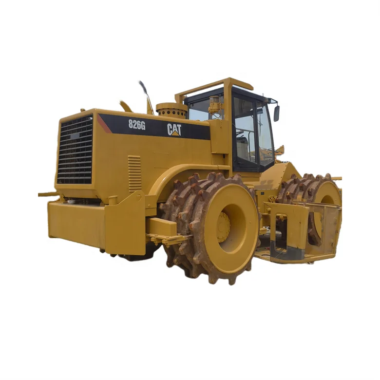 35 ton used caterpillar cat 826G compactor from Japan in excellent ...