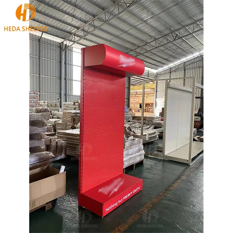 Custom Electric Pegboard Tool Display Rack for Hardware Tools Shop ...
