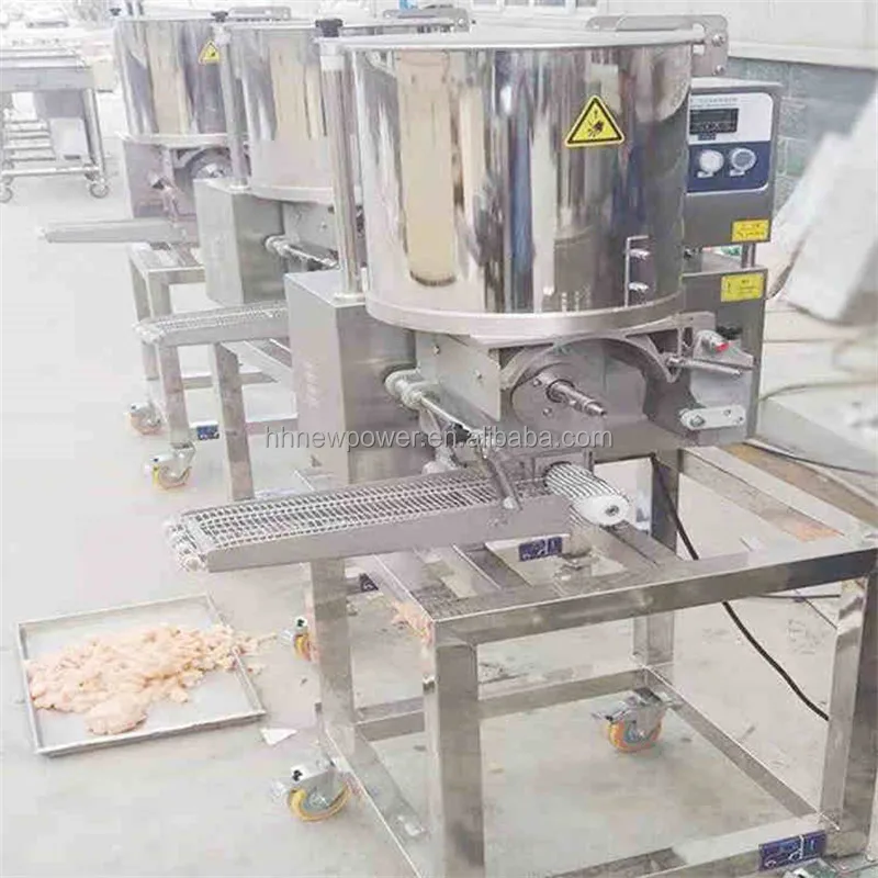 Automatic Hamburger Fish Patty Forming Meat Pie Molding Chicken Nugget ...