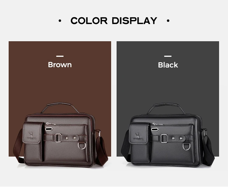 New Arrival Sacoche College Bags Many Pockets Laptop Shoulder Bag Mens ...