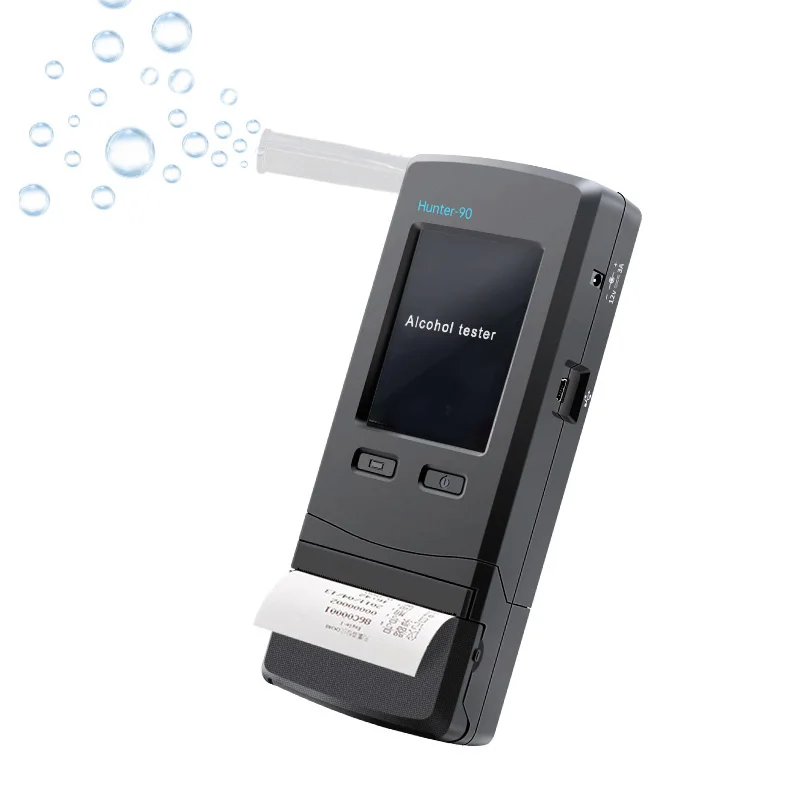 alcoholimeter fuel cell sensor with printer alcohol breathalyzer ...