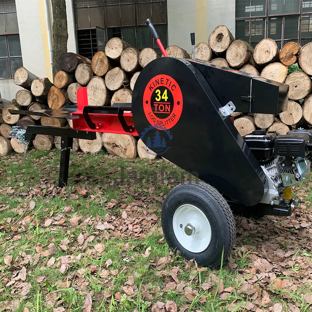 34t Long Leg Kinetic Log Splitter Fast Log Splitter Electric Split Wood ...
