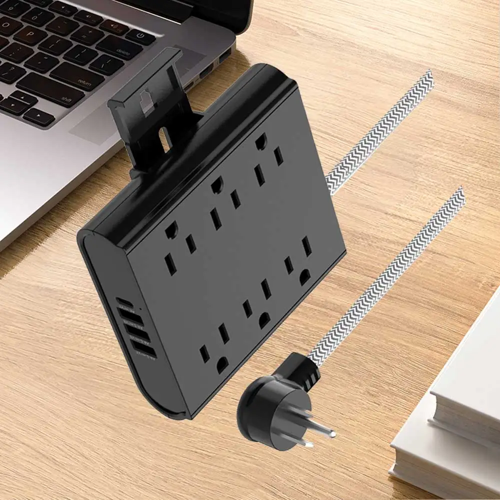 Oswell Power Outlet Extension Extension Adapter Wall Tap Ac Socket ...