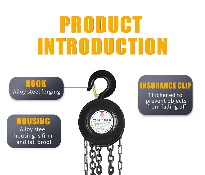 Rigging Equipment 2ton Chain Pulley Blocks - Buy Chain Pulley Blocks ...