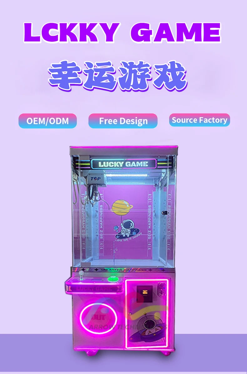 Indoor Game Lottery Vending Machine Luck Toy Claw Game Machines - Buy ...