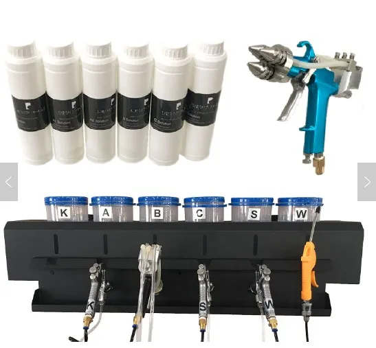 Gold Silver Mirror Mini Spray On Chrome Kit & Chrome Plating Machine ...