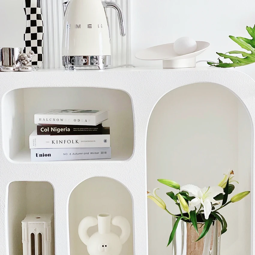 Living Room Wooden Bookcase - Stylish Storage Solution