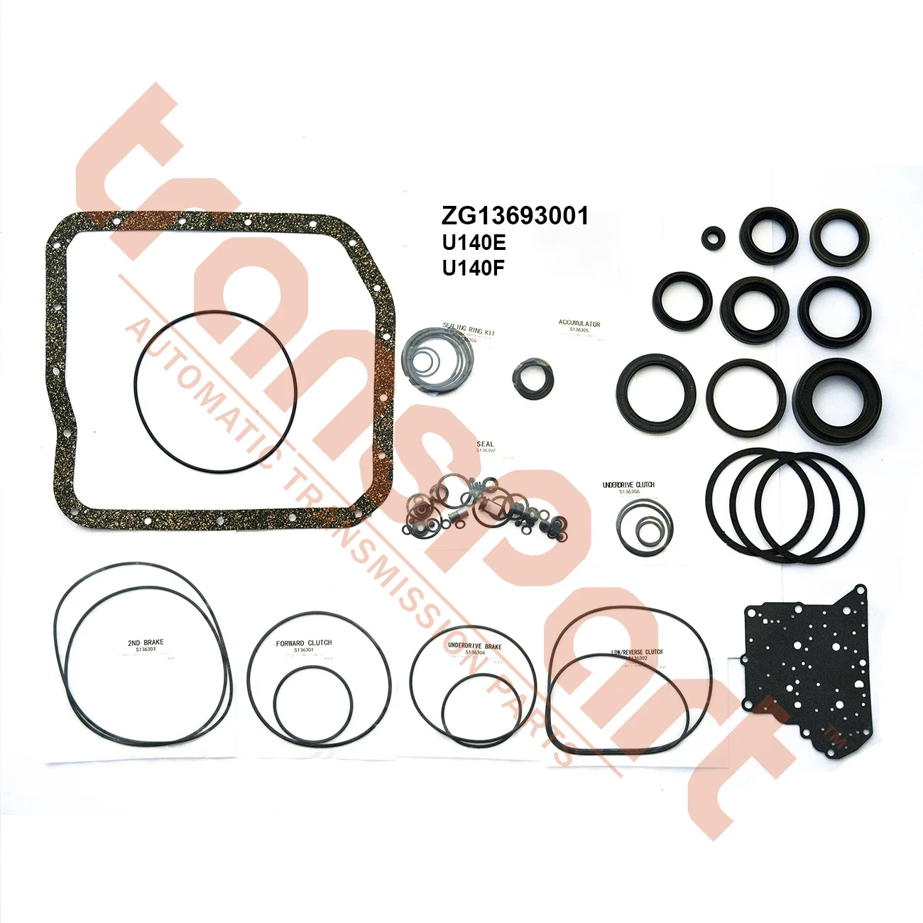 U140E U140F Automatic Transmission Gearbox Overhaul Kit for Toyota RAV4