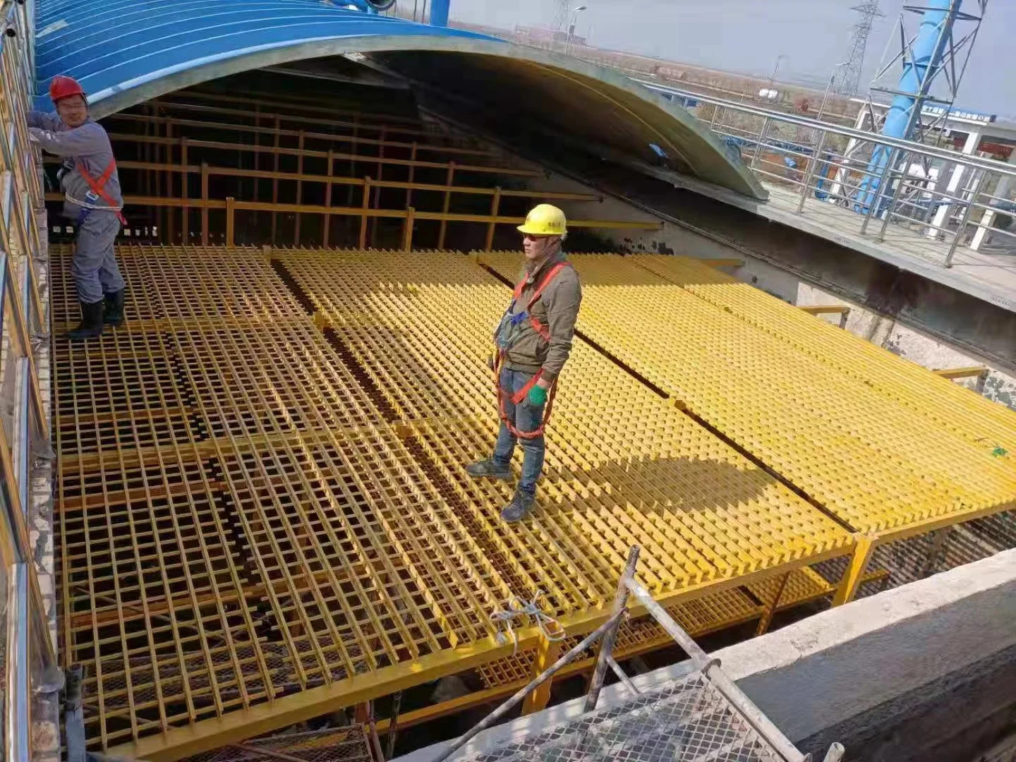 FRP Grating Fence GFRP Fiberglass Grate Fence| Alibaba.com