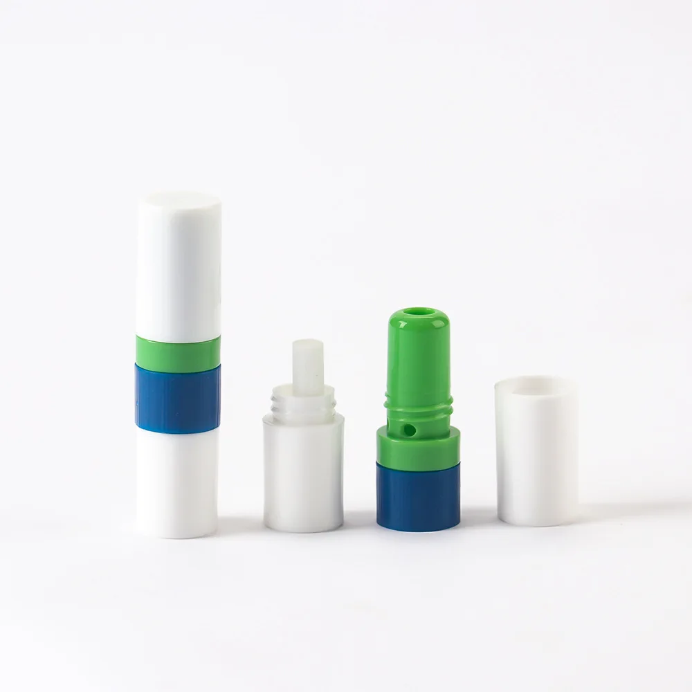 2-in-1 Empty PP Nasal Inhaler Tube Stick for Aromatherapy - Easy Open ...