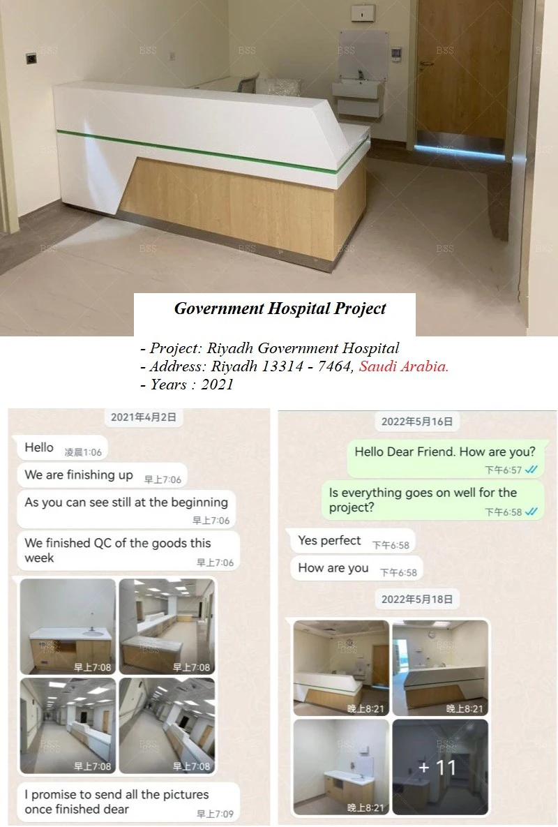 Office Lobby Front Counter Area Design - Creative & Customized