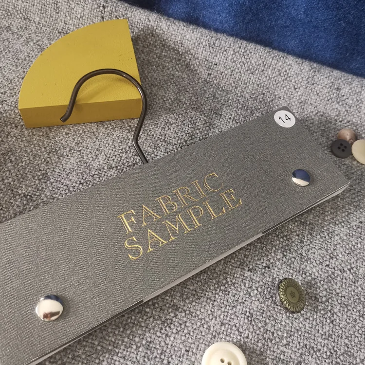 Custom Textile Fabric Swatches Sample Cardboard Color Printing Paper ...