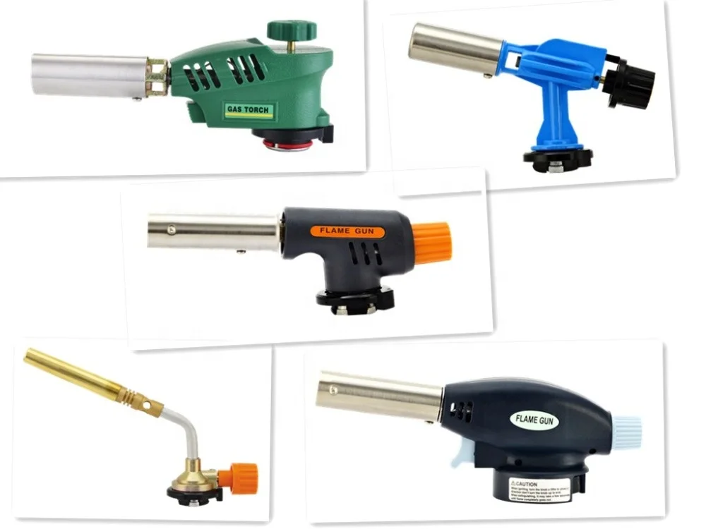 Alibaba.com: KLL Portable Butane Flame Gun with Auto Ignition, Gas ...