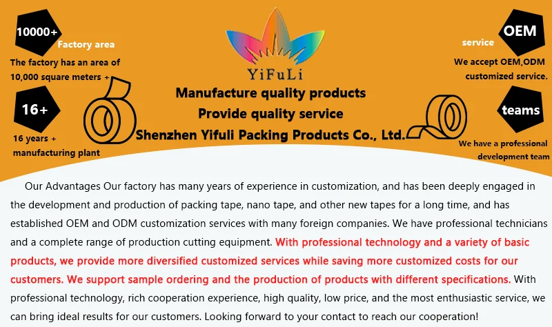 Double Sided Transparent Nano Tape Pressure Sensitive Load-bearing ...