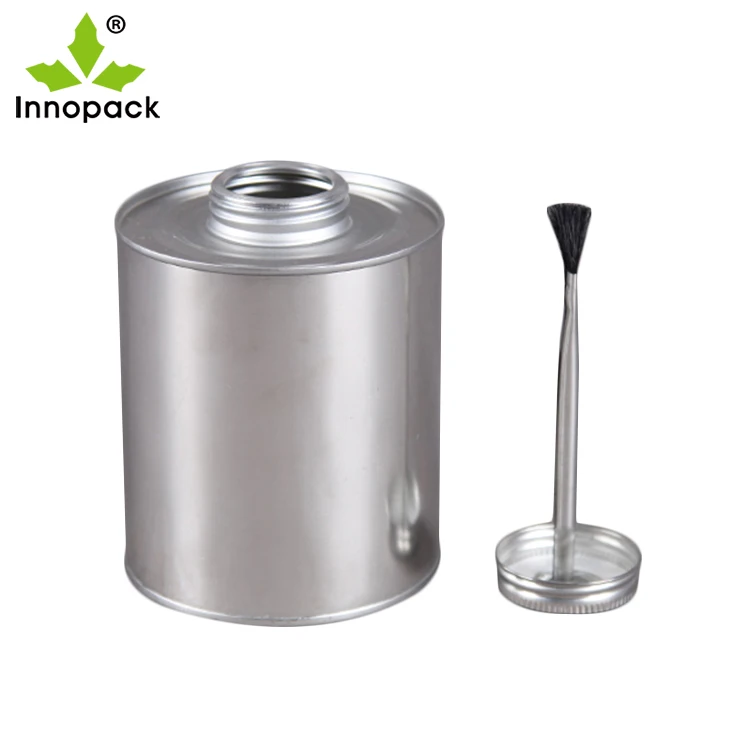 Empty Tin Cans 100ml With Plastic Top Brush for Pvc Solvent Cement Sale ...
