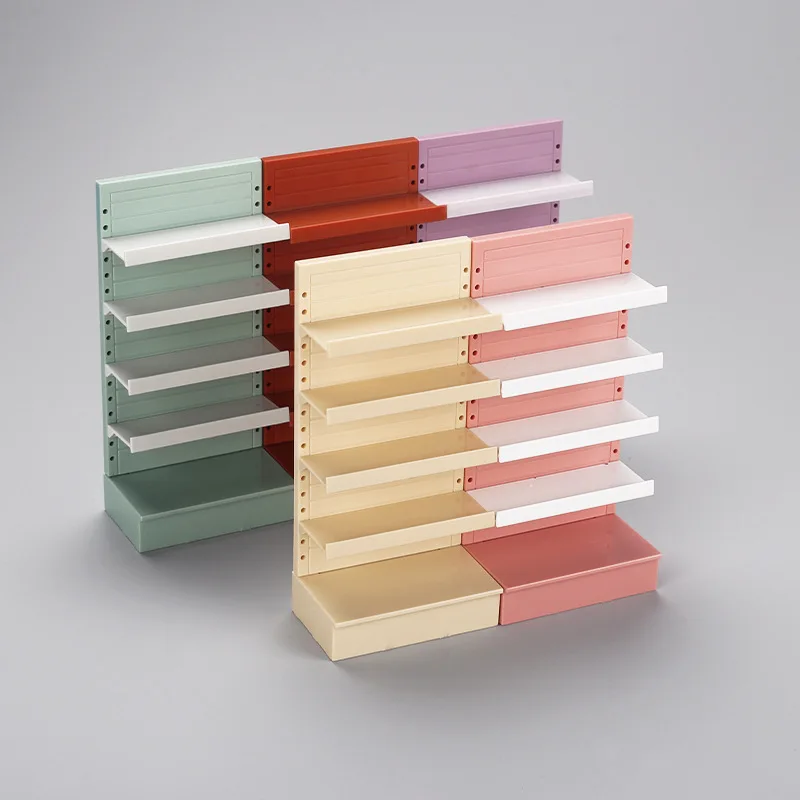 Children's Supermarket Small Shelves Play Toys Miniature Food Play Doll ...