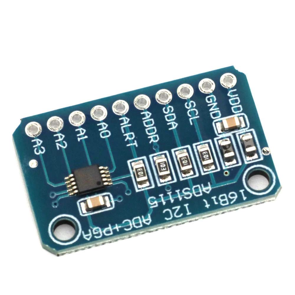 Ads1115 16 Bit I2c Module Precision Adc 4 Channel Development Board Pro ...