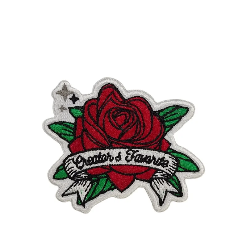 Cursive Legacy Patches Chenille Fabric Machine Hoodie Custom ...