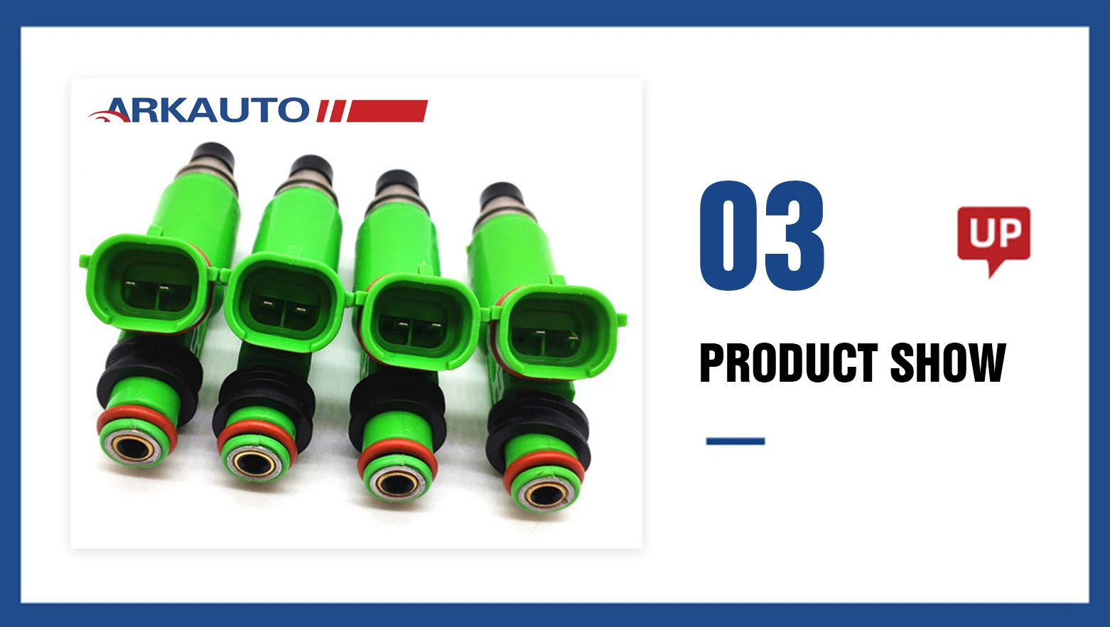 Arkauto Fuel Injector 195500-3170 1955003170 Fj672 195500-4060 Fj662 ...