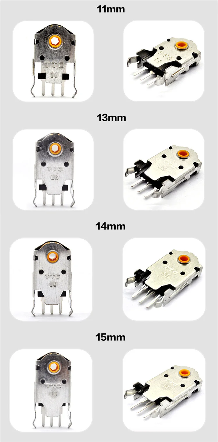 TTC Mouse Golden Wheel Encoder - 2 Million Cycles Durability