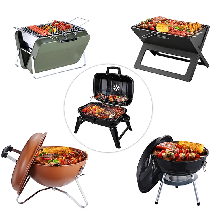 High Quality Barbecue Mini Charcoal Grill - Portable & Folding