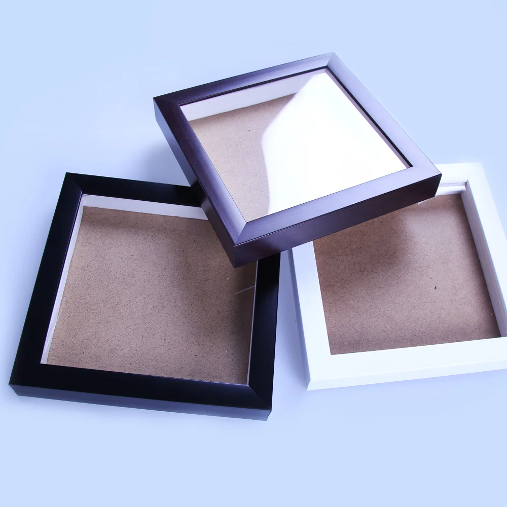 Creative European Wooden Photo Frame Solid Wood U-shaped Modern Wooden ...