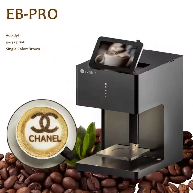 Rainbow coffee printing machine 3d printer machine cappuccino latte for ...