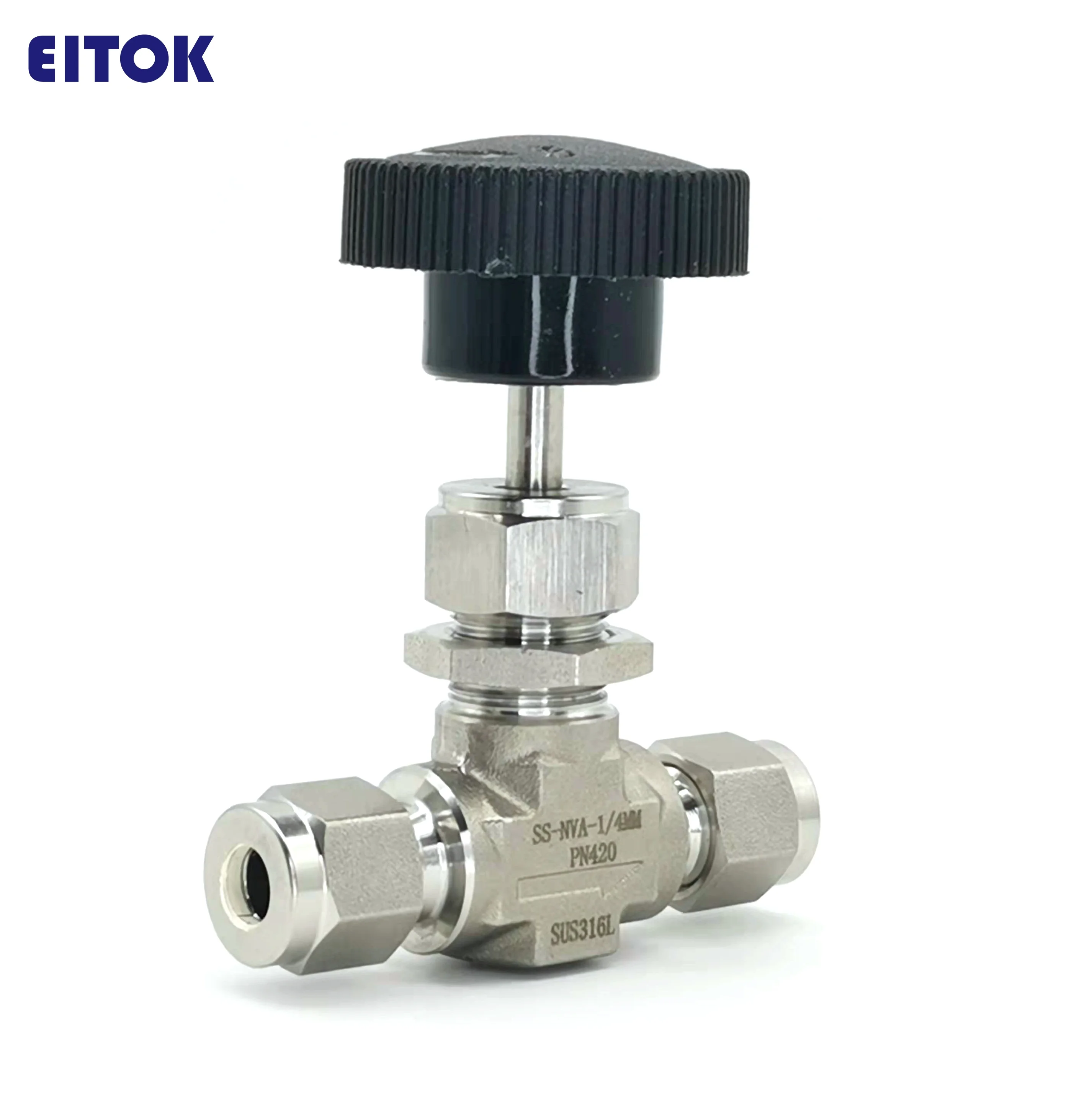 Instrument Needle Valve Swagelok - 3000psi Gas Flow Control