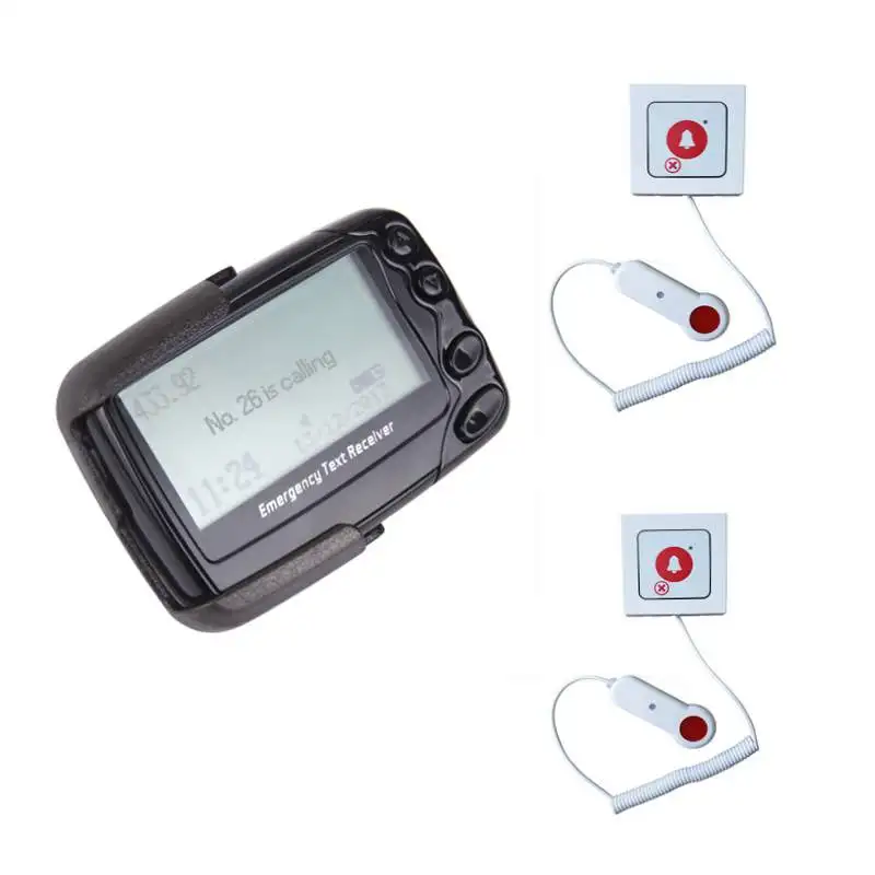 Multifunctional Wireless Beeper Pager for Emergency Alerts