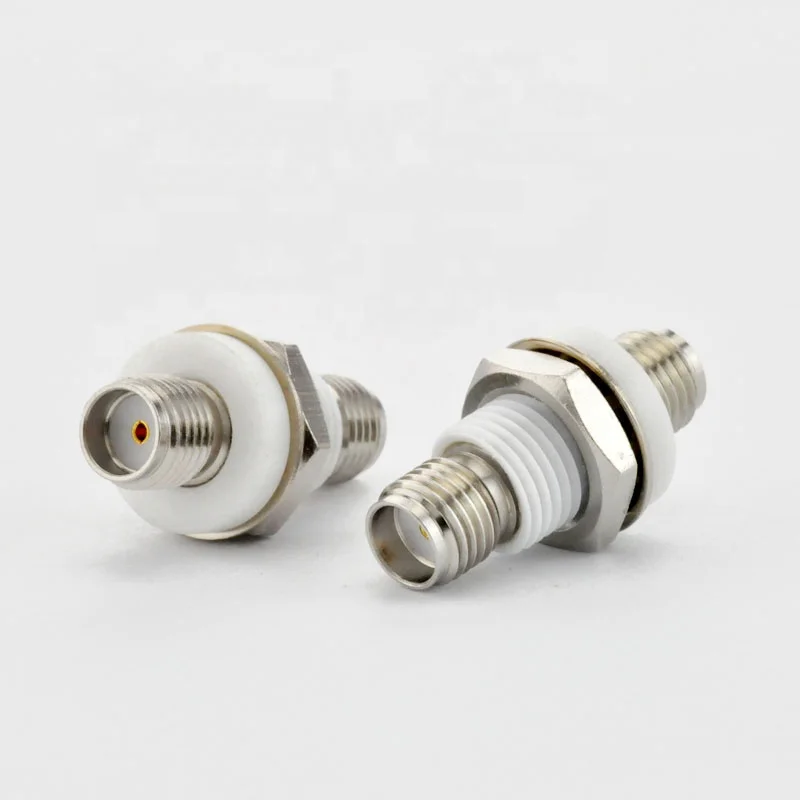 SMA Adapter Isolated Ground - SMA Female to Female