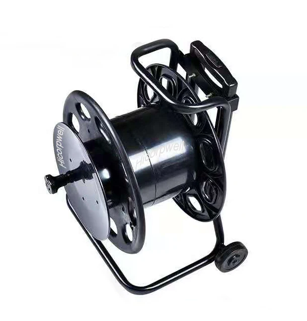 Unbreakable Fiber Cable Reel With Winder Empty Cable Drums Reel Rack ...