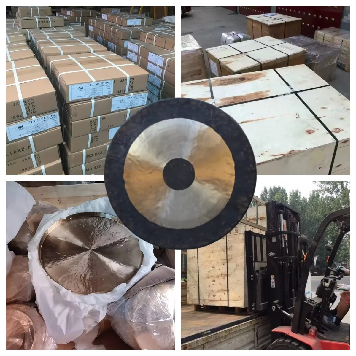 100% Handmade Cymbals B20 12" Splash Professional Cymbals for Drum Set ...