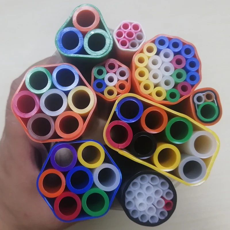 Free samples, HDPE micro duct conduit, drop conduit. HDPE Tube Bundle ...