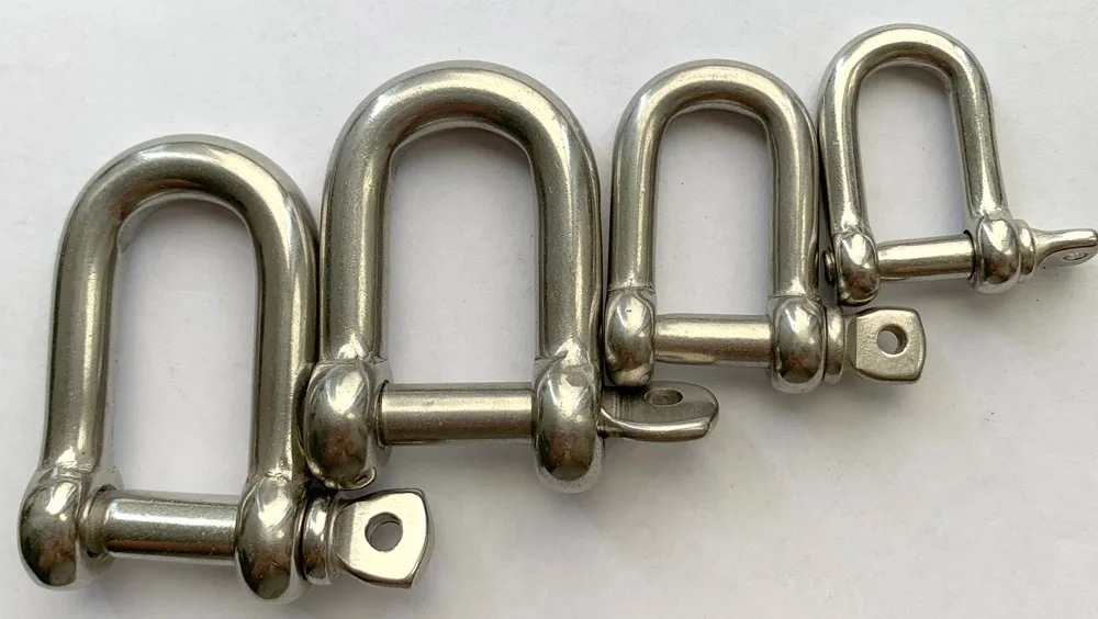 Stainless Steel Dee Shackle Square Pin - Buy Stainless Steel Shackle ...