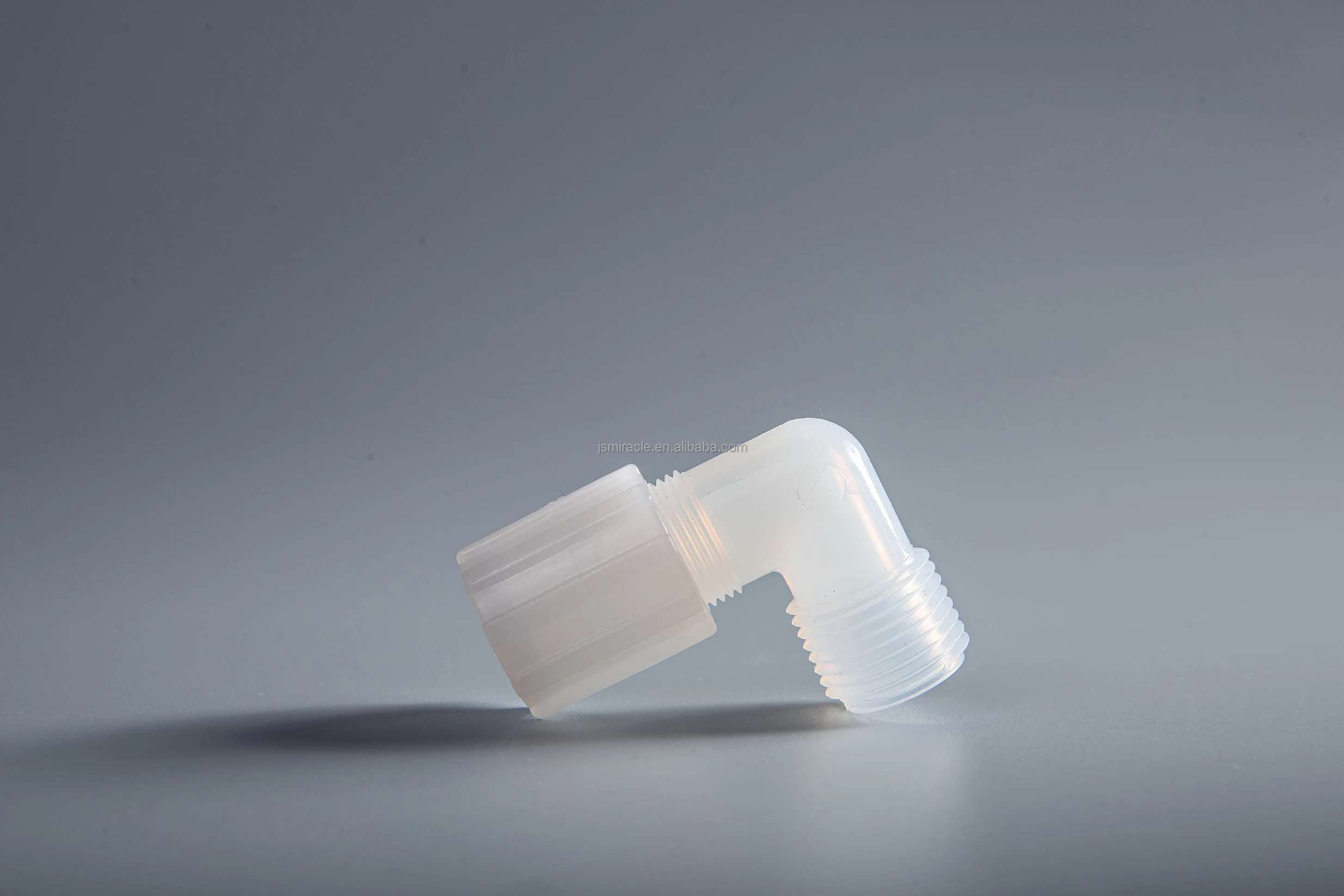PFA Tube Adaptor Male 90deg Elbow, PFA Anticorrosive Elbow for ...