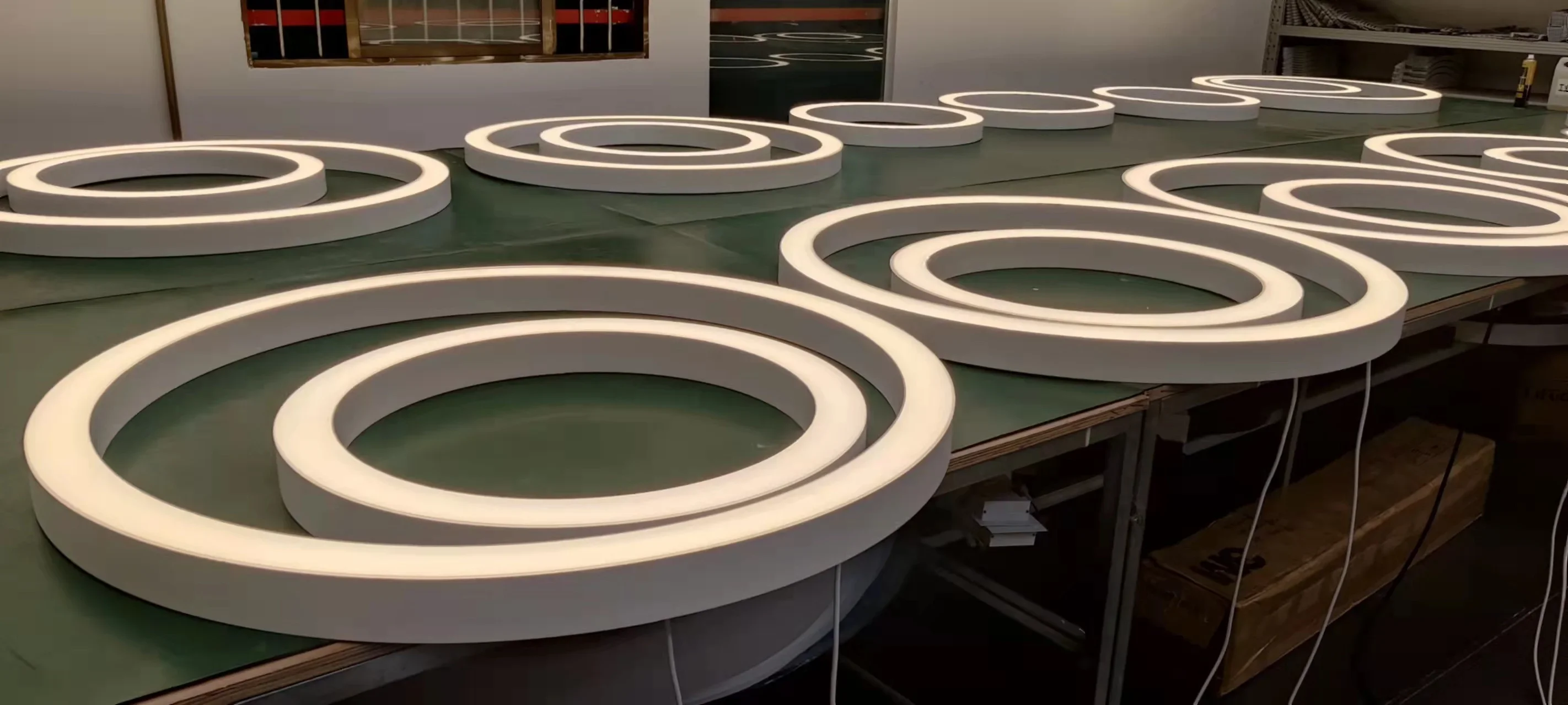 Circle LED Hanging Lights - Modern, Efficient Lighting