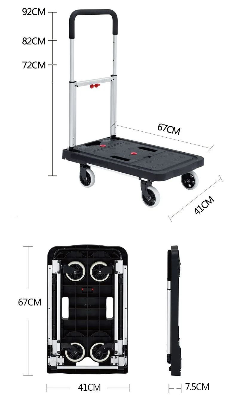 Aluminum Hand Carts & Trolleys - Efficient Tool Movers