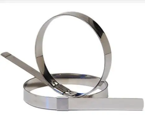 Ribbon Wound Stainless Steel Strapping 1/2" (13mm) Stainless Steel ...