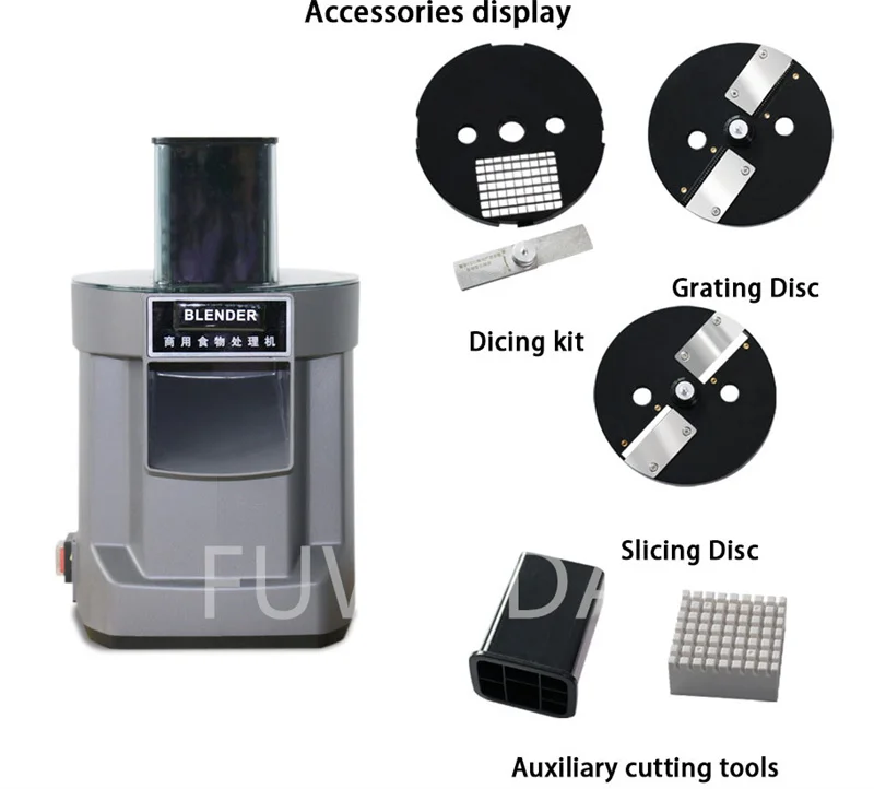 Commercial Dicer Slicer Chopper Shredder Cutter Carrot Potato Lemon ...