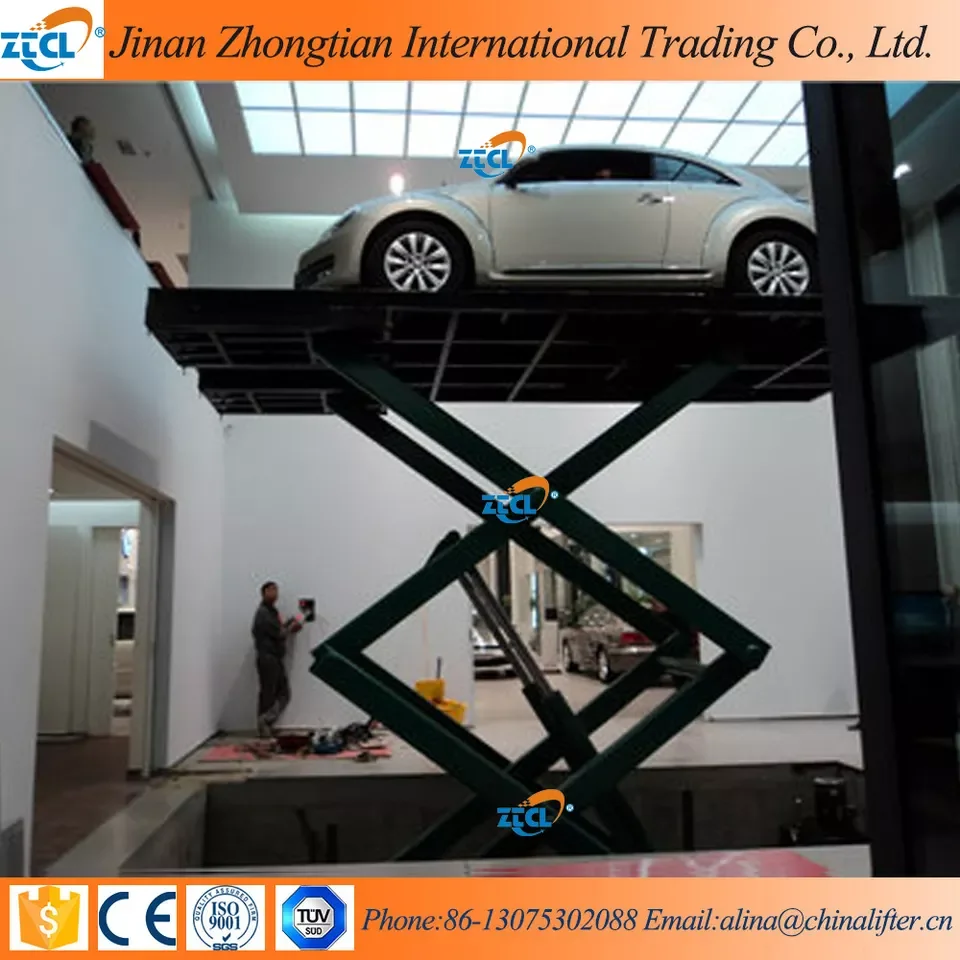 Hydraulic Auto Lift Scissor Car Lift/home Factory Used Stationary ...