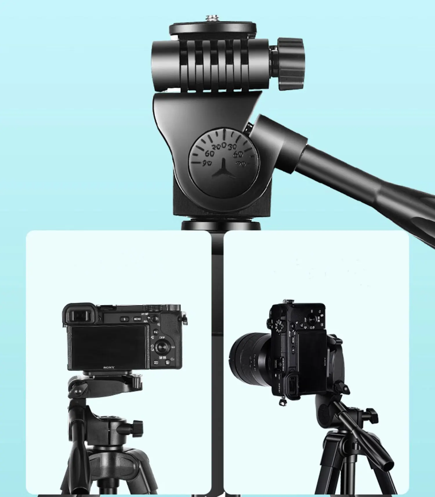 Df Wholesale Original Extendable Adjustable Dslr Camera Tripod Flexible ...