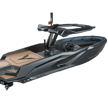 Alesta Marine Luxury Raptor Parasailing Boat Black New Fiber Glass ...