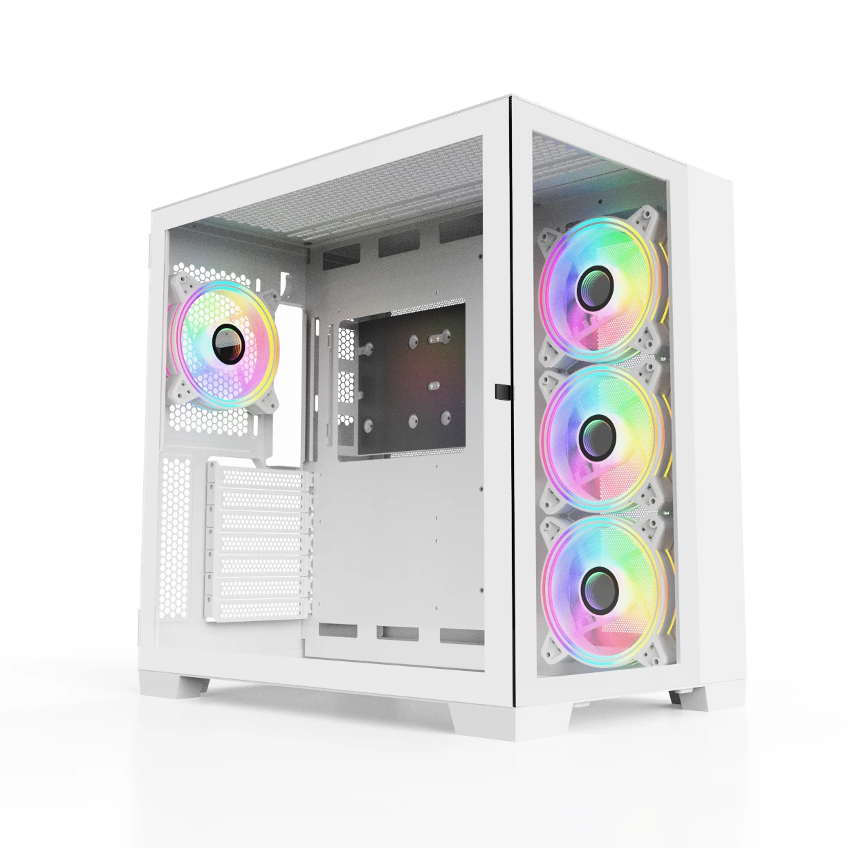 SAMA 360mm Radiator PC Case - Gaming & Mini ITX Tempered Glass