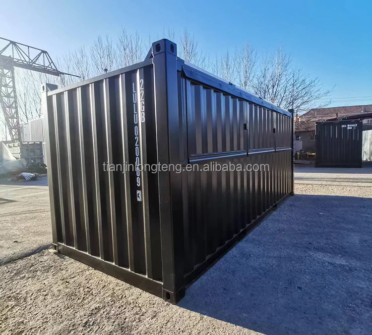Custom Made Movable 20ft Shipping Container Shop Bar 20ft Prefabricated ...