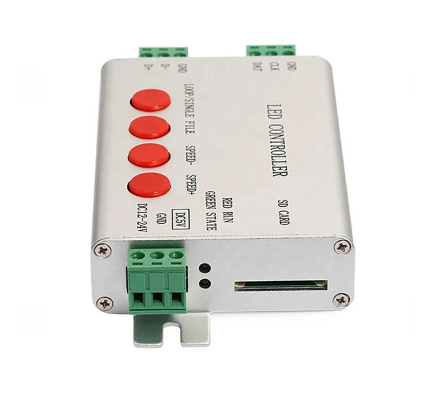 H801sb Pixel Led Strip Controller Full Color Programmable Strip ...